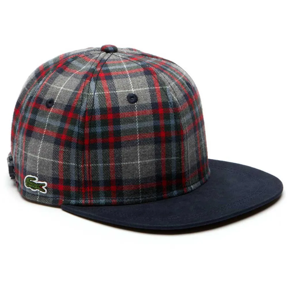 Sale > lacoste checkered cap > in stock