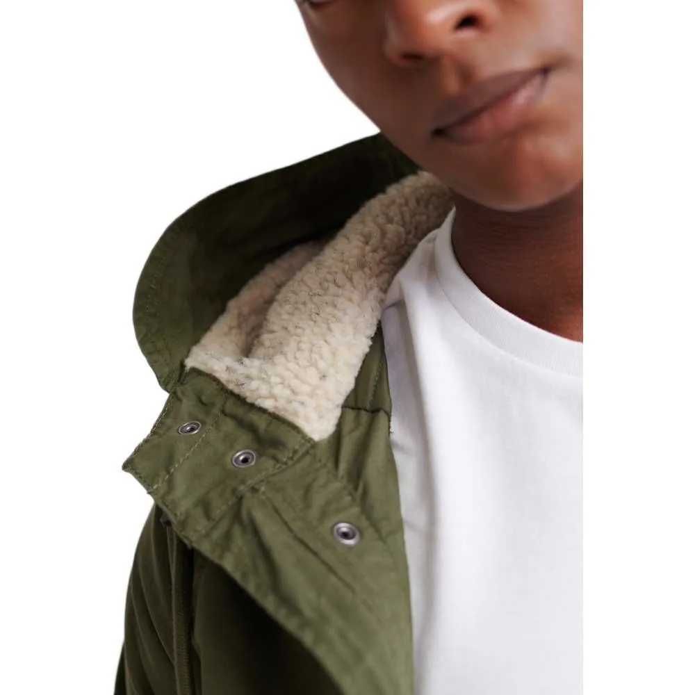 Sale > winter aviator parka jacket > in stock